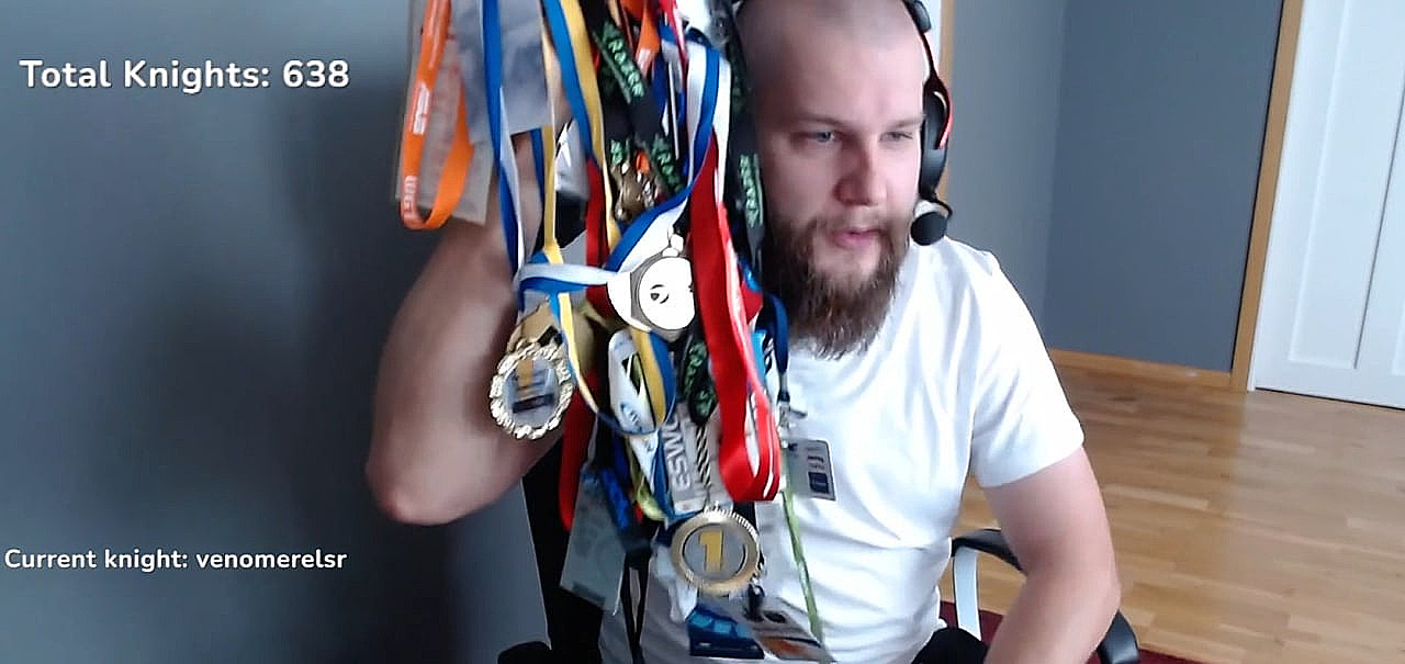 CS legend f0rest has so much medals that he keeps some of them in a ...