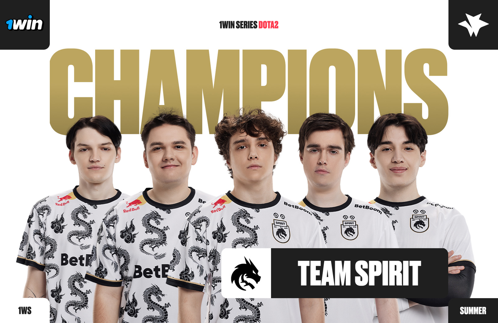 Team Spirit выиграла 1win Series Dota 2 Summer — Escorenews