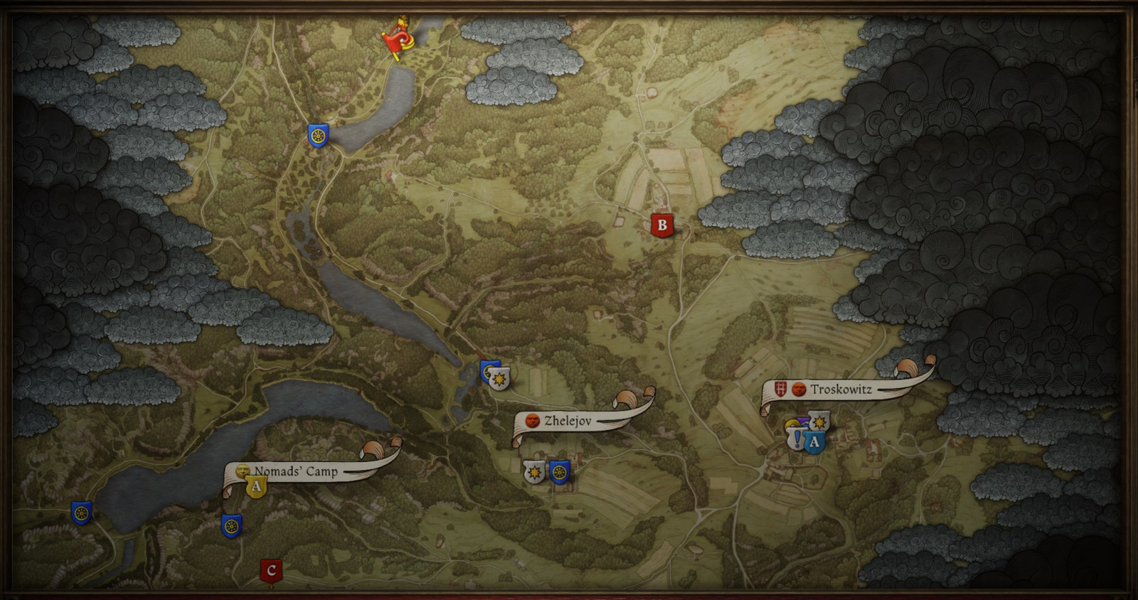 How to see quest objective markers on map in Kingdom Come Deliverance 2. Why mission markers don ...