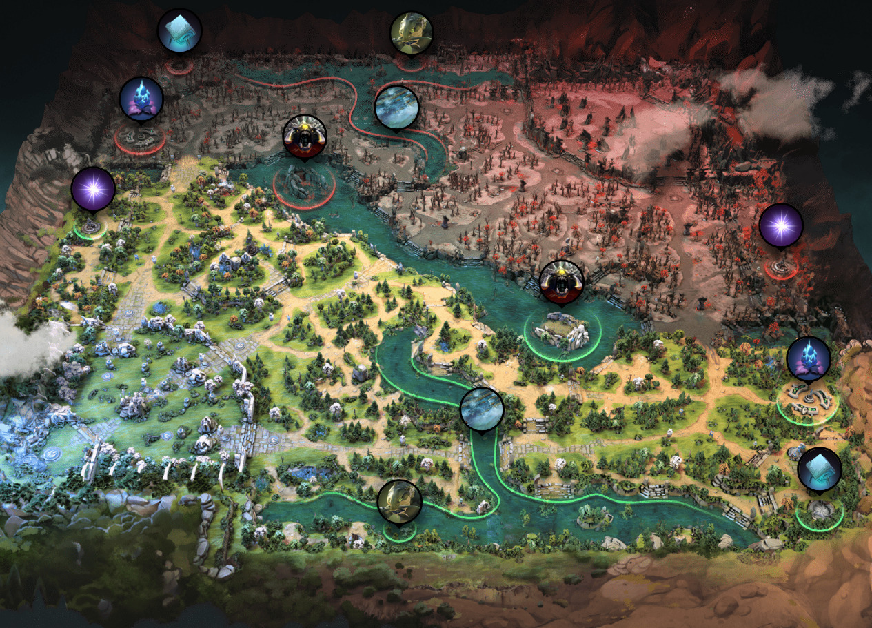 All map and objective changes of patch 7.38: new Roshan and Tormentor ...