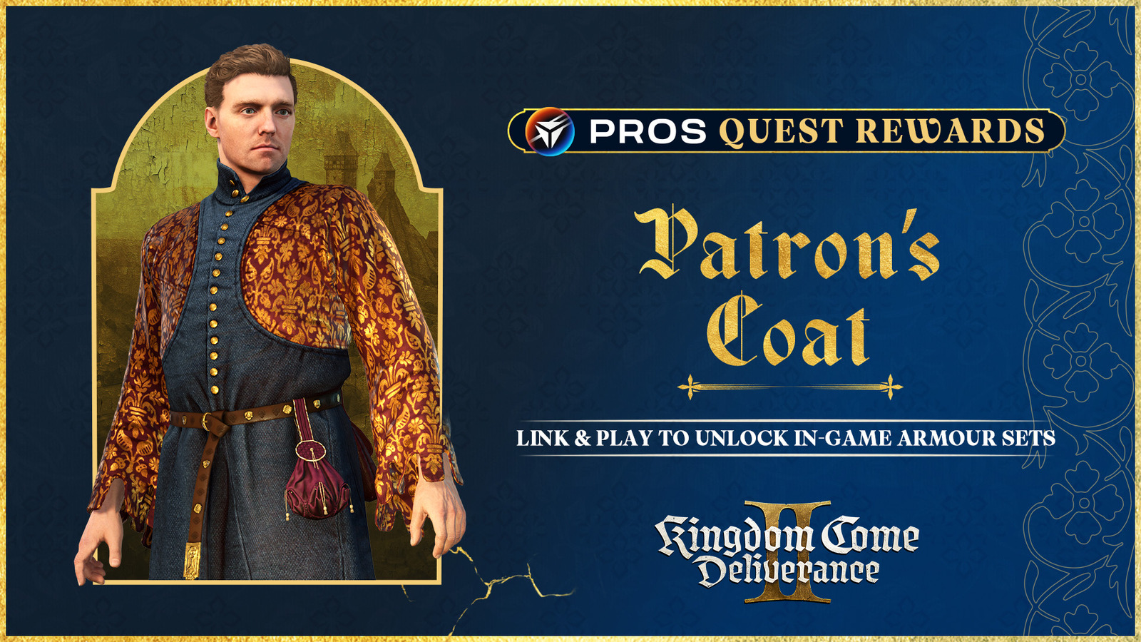 How to get new Patron's Coat in KCD2. How to link PROS account and ...