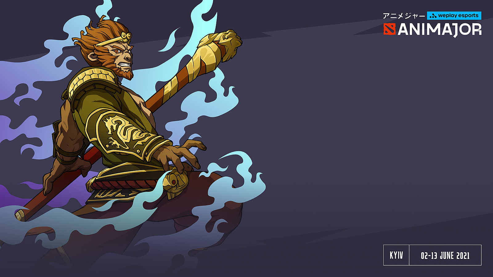 Организаторы WePlay AniMajor 2021 выпустили фанатские наборы обоев с ...