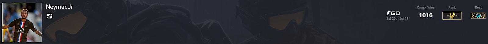 Neymar calibrated in CS2 with lowest possible rating of 1,000 Elo ...