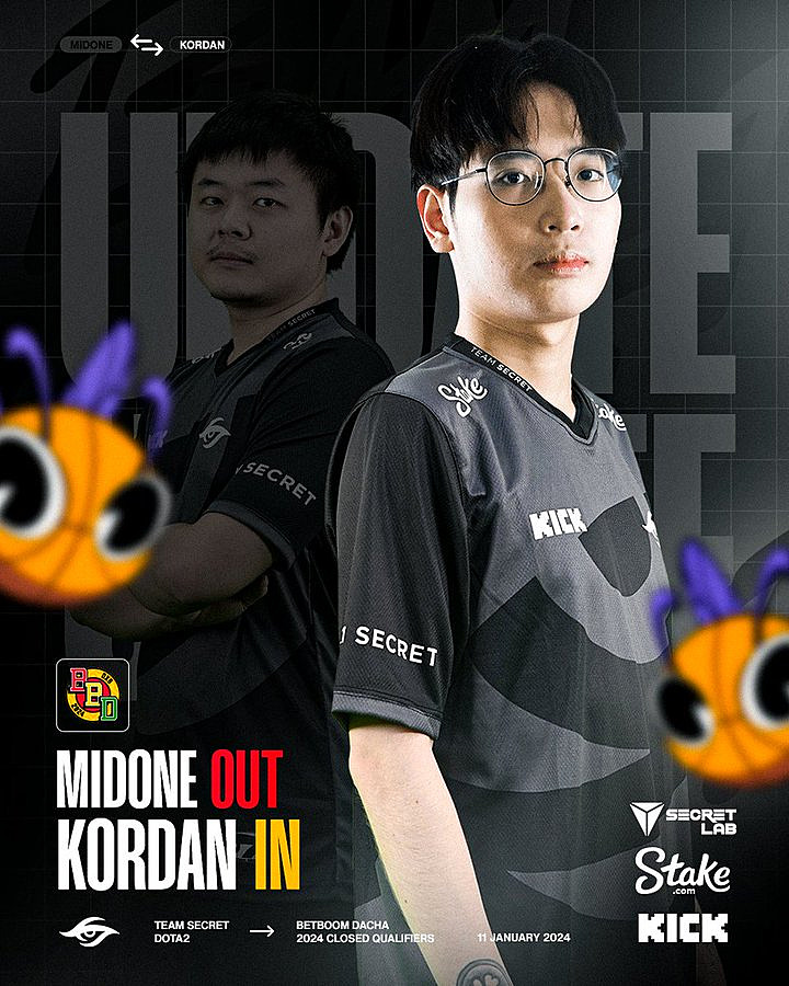 MidOne ушёл из Team Secret — его заменил молодой пабер из Юго-Восточной ...