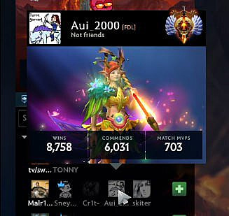 Aui_2000 was spotted teamed up with Falcons in Dota 2 — Escorenews