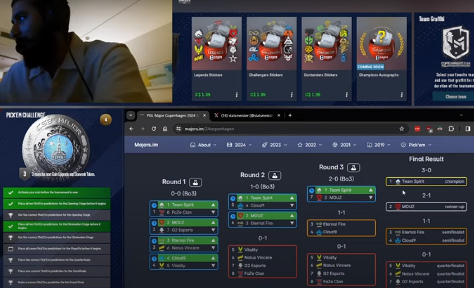 Best Playoff Pick'Ems for PGL CS2 Major Copenhagen 2024 from pro ...