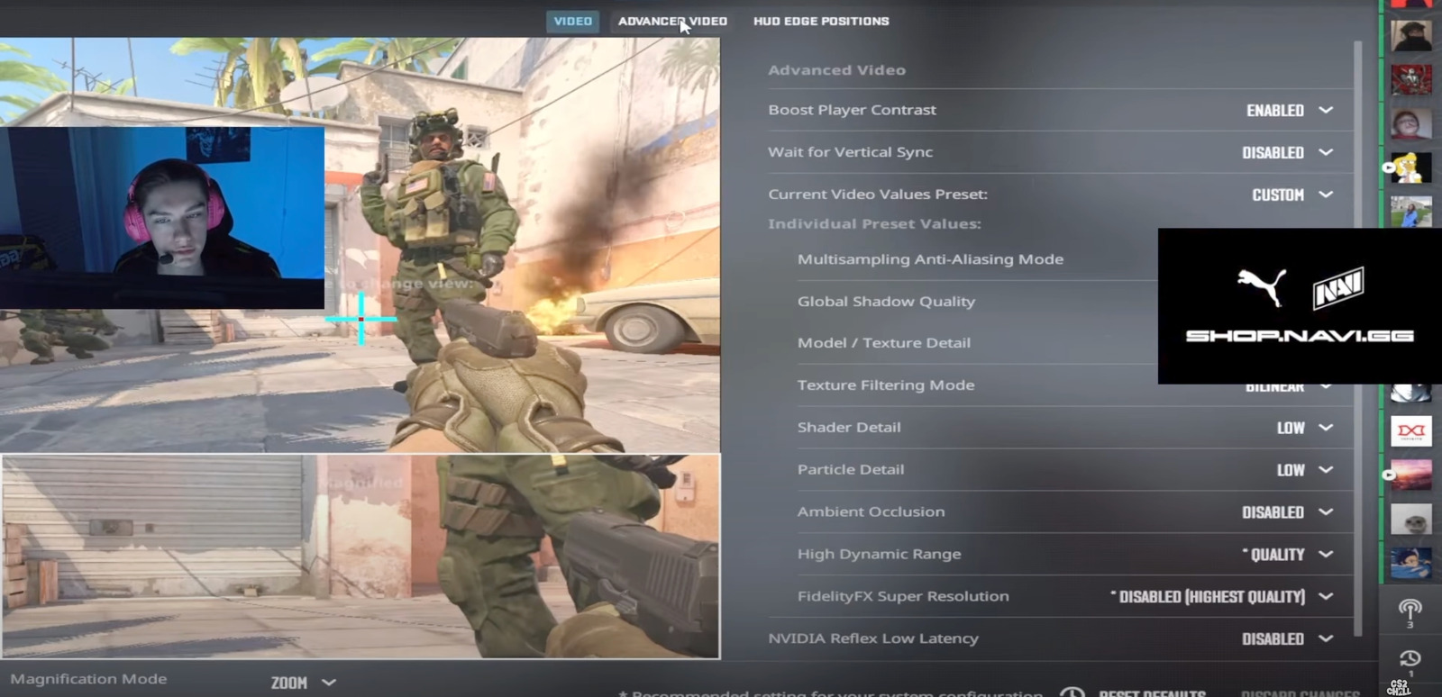 Настройки Вандерфула в КС 2. Параметры экрана w0nderful в CS 2 — Escorenews