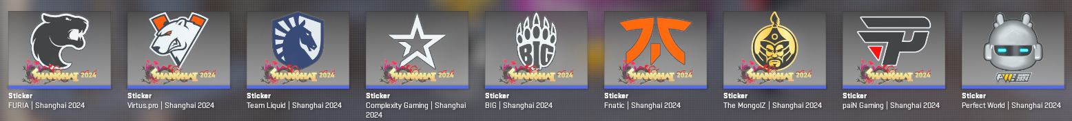 All Shanghai Major 2024 player signature stickers from Autograph Capsules — Escorenews