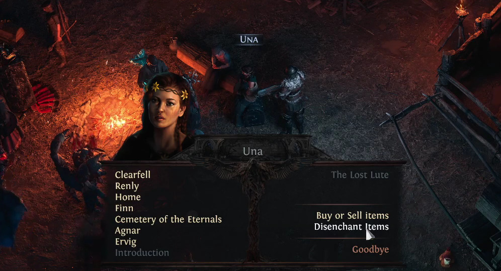 Disenchant, sell, or salvage items in Path of Exile 2. What to do with ...