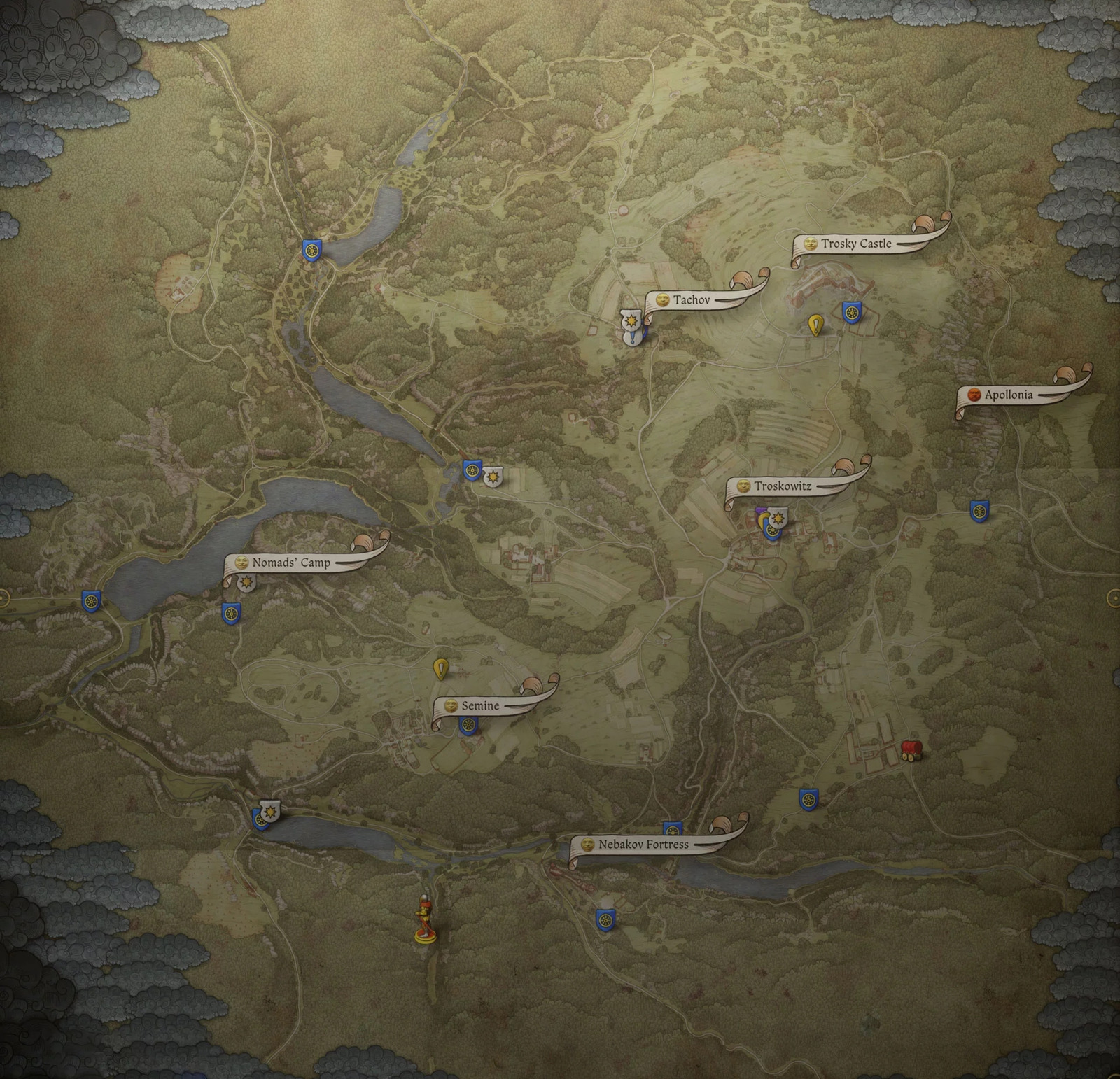 Интерактивная карта Kingdom Come: Deliverance 2 — Escorenews
