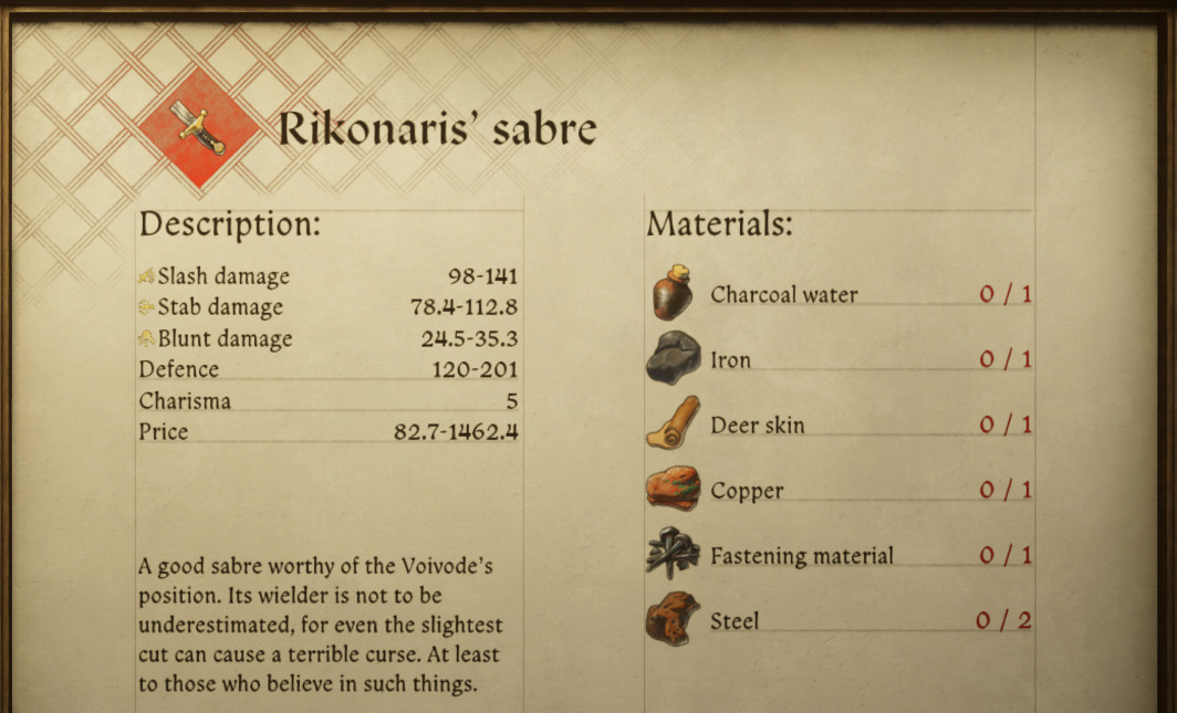Top 3 best early swords in Trosky region in KCD2. How to get Rikonaris ...