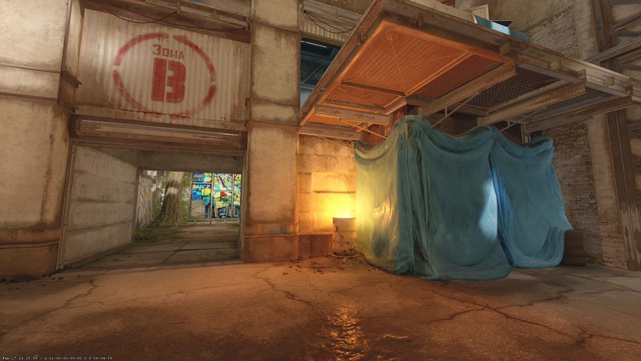 Граффити в честь s1mple убрали из полной версии карты Cache для CS 2 ...