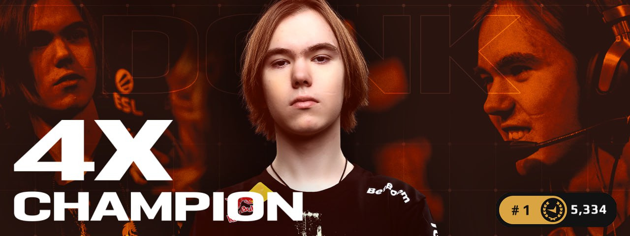 Donk выиграл очередной сезон FACEIT — уже в четвёртый раз — Escorenews