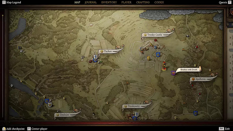 How to start first DLC quest in Kingdom Come 2. Brushes with Death ...