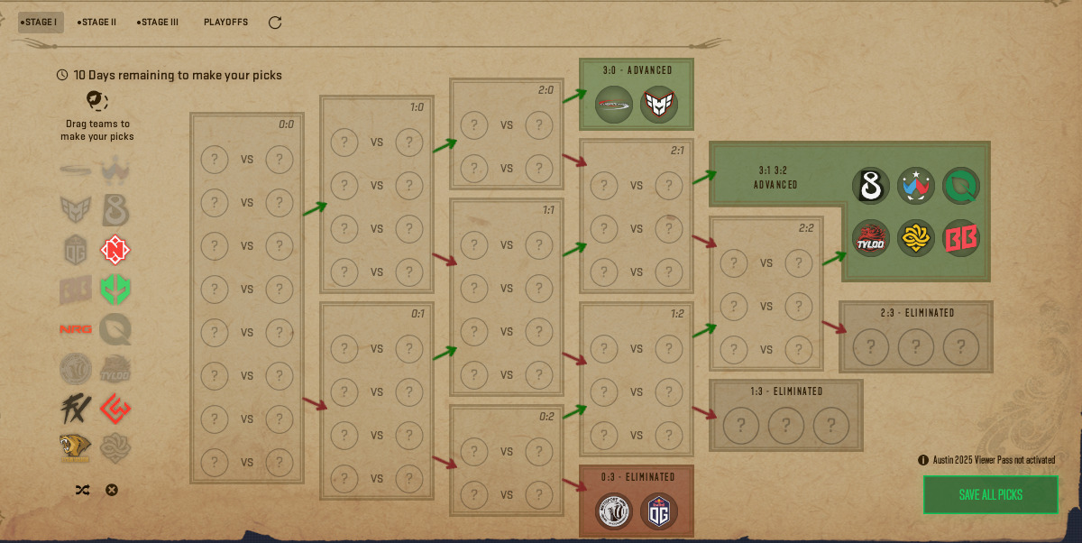 Best Pick'Ems to get BLAST Austin Major 2025 Diamond Coin. Pro player ...