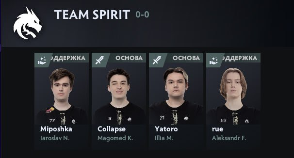 Larl was removed from Team Spirit in TI14 Compendium — Escorenews