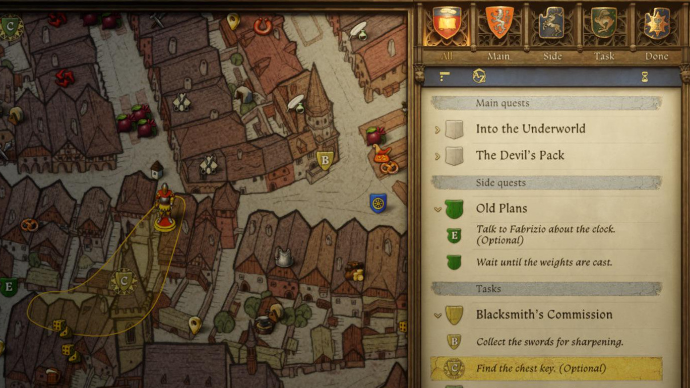 How to find Weapon chest Key for Blacksmith's commission in KCD2 ...