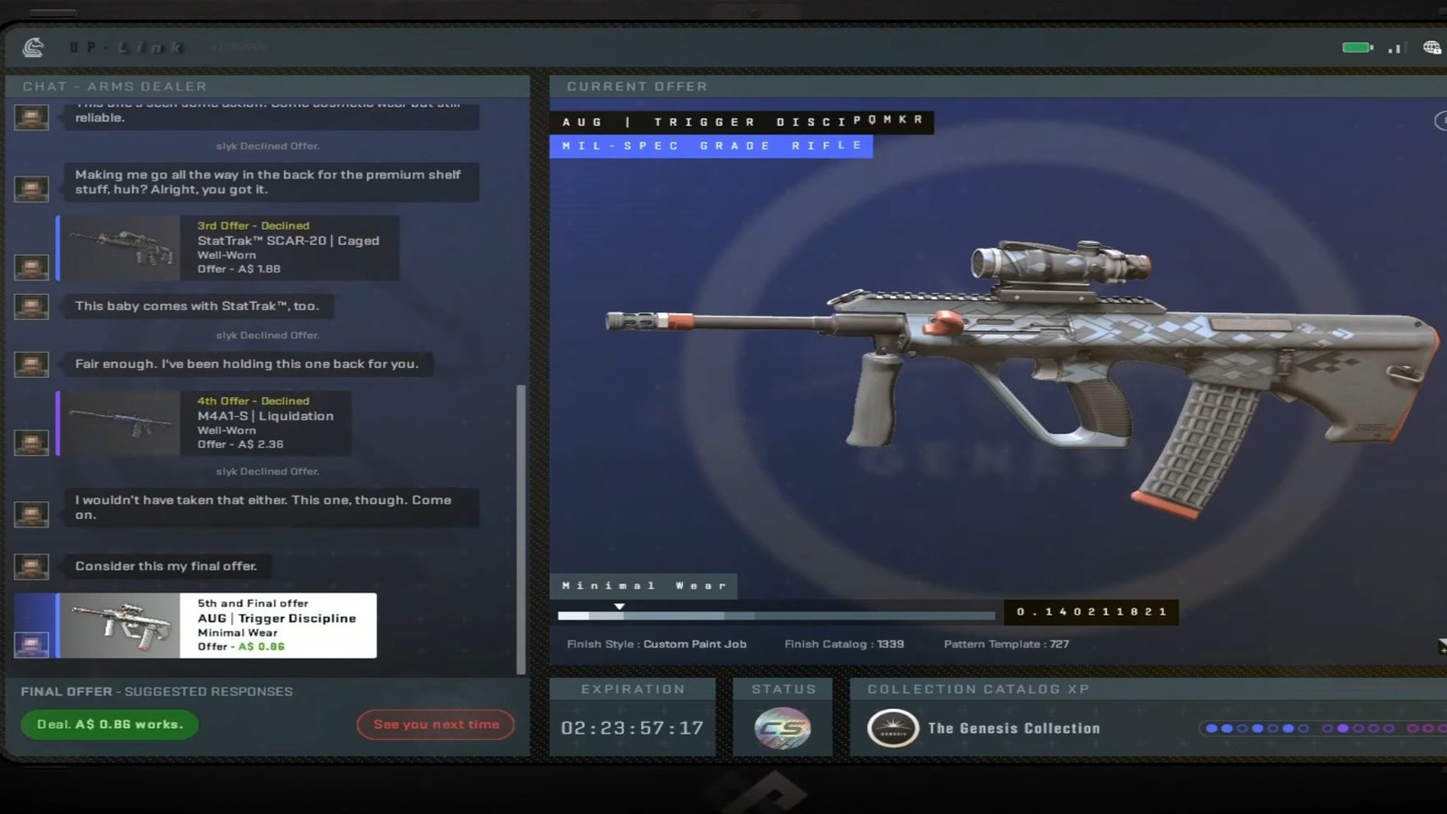 Что такое терминал скинов в CS 2. Как работает Sealed Genesis Terminal — Escorenews