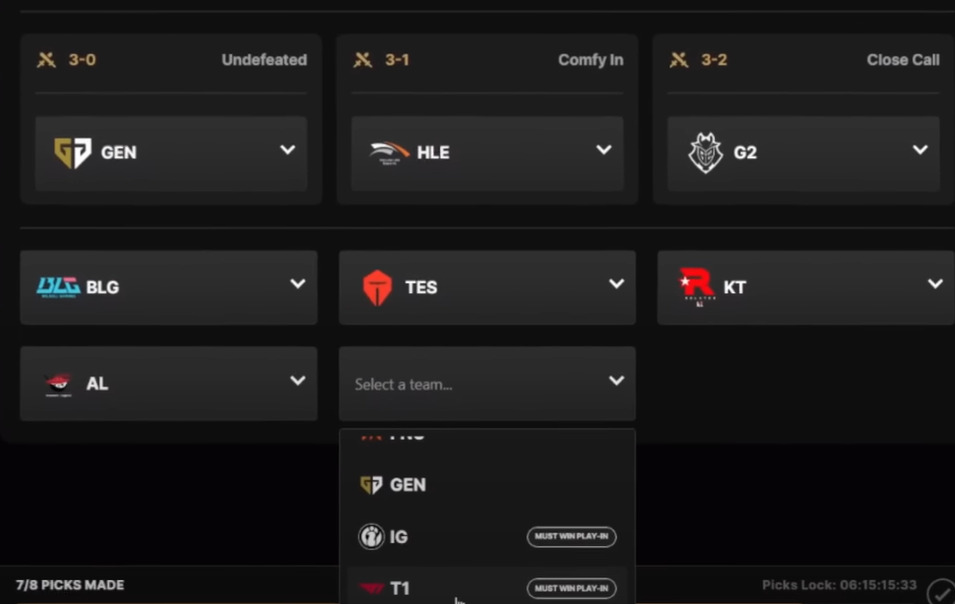 Best PickEms for Worlds 2025 in LoL. Swiss Stage Pick'Ems and ...