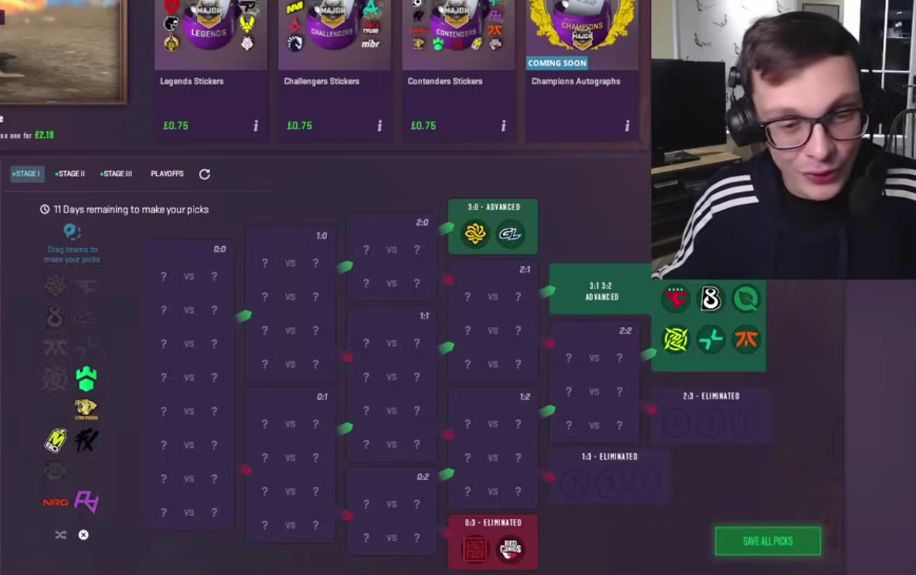 Best Pick'Ems for Stage 1 of StarLadder Budapest Major 2025. Pickems ...