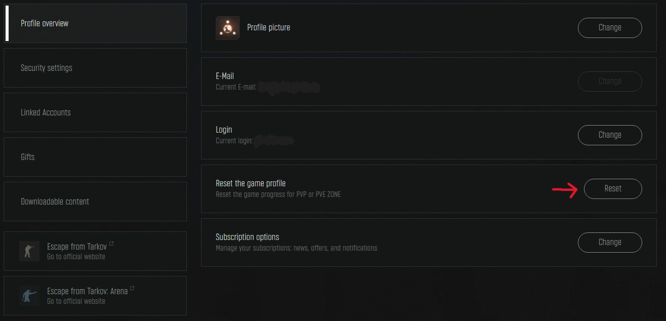 How to reset profile in PvE Escape from Tarkov after 1.0 release. Resetting progress in account ...