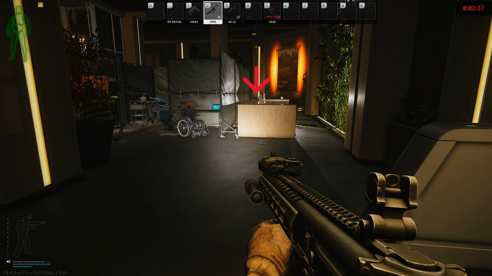Where to find LEDX in tutorial mission Tour for Escape from Tarkov 1.0 ...